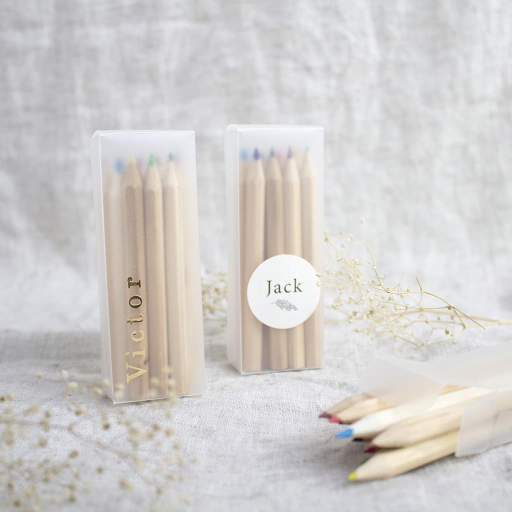 Regenboog potlood (inclusief gravering)